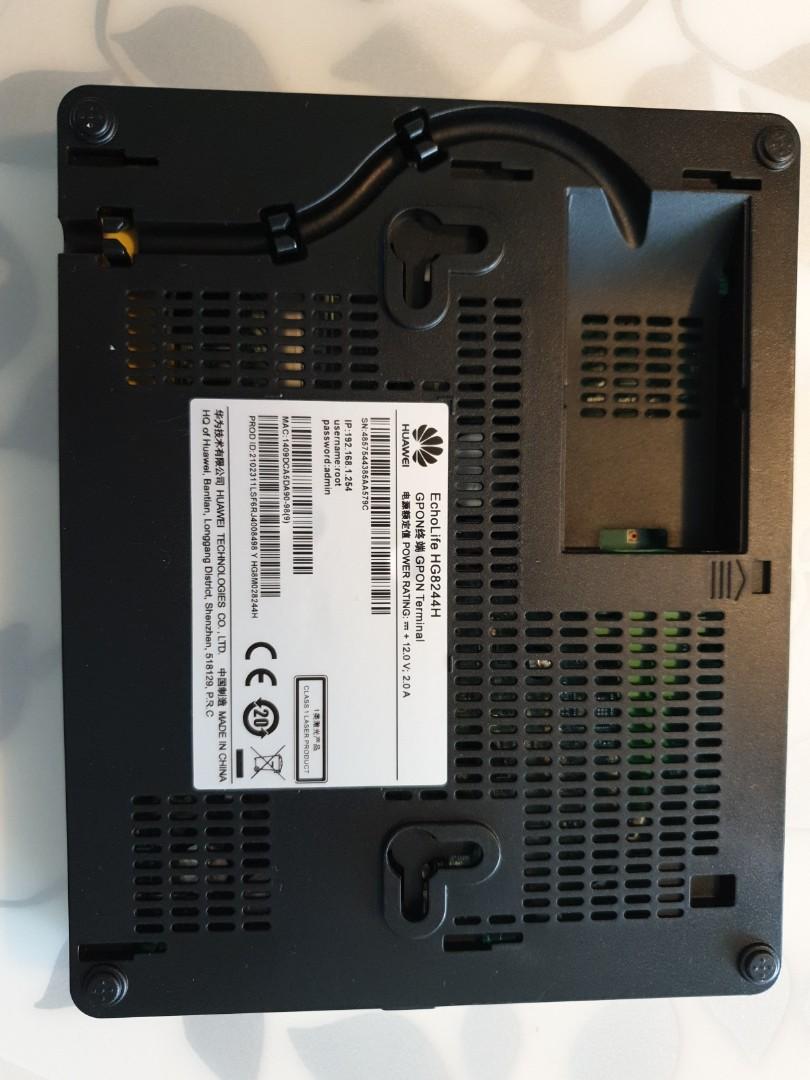 Huawei Singtel Optical Network Router, Computers & Tech, Parts ...