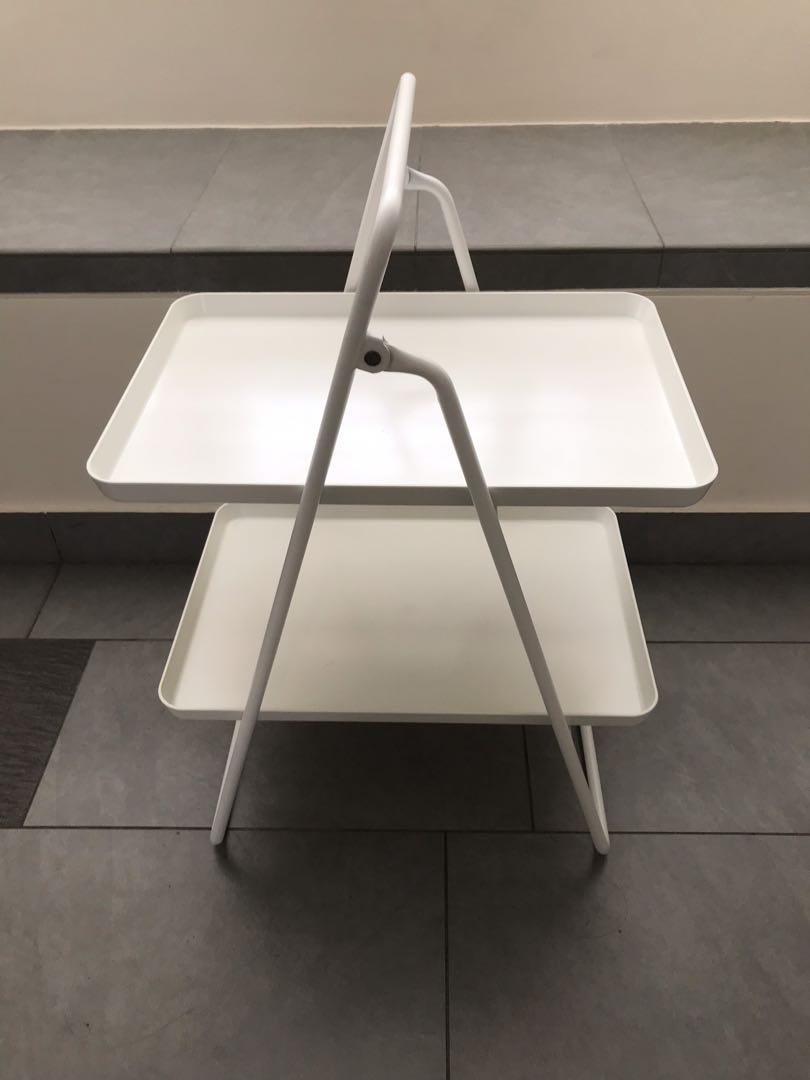IKEA Tray Stand, Furniture & Home Living, Furniture, Shelves, Cabinets ...