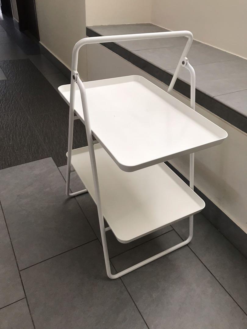 IKEA Tray Stand, Furniture & Home Living, Furniture, Shelves, Cabinets ...