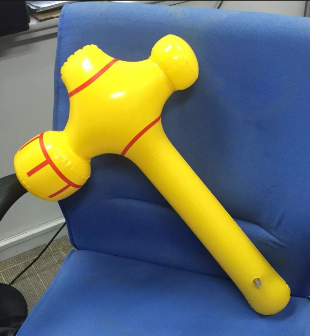 Inflatable hammer workers party hammer float, Hobbies & Toys, Toys ...