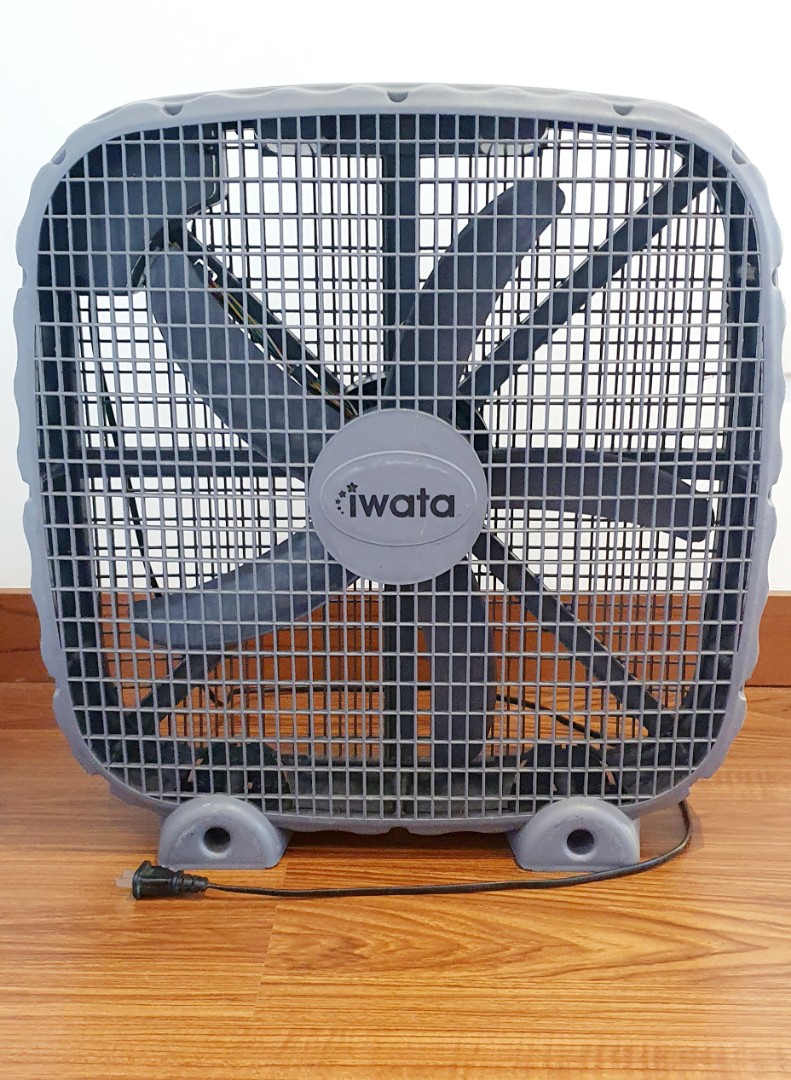 Iwata Tornado Box-20A Box Electric Fan, Furniture & Home Living ...