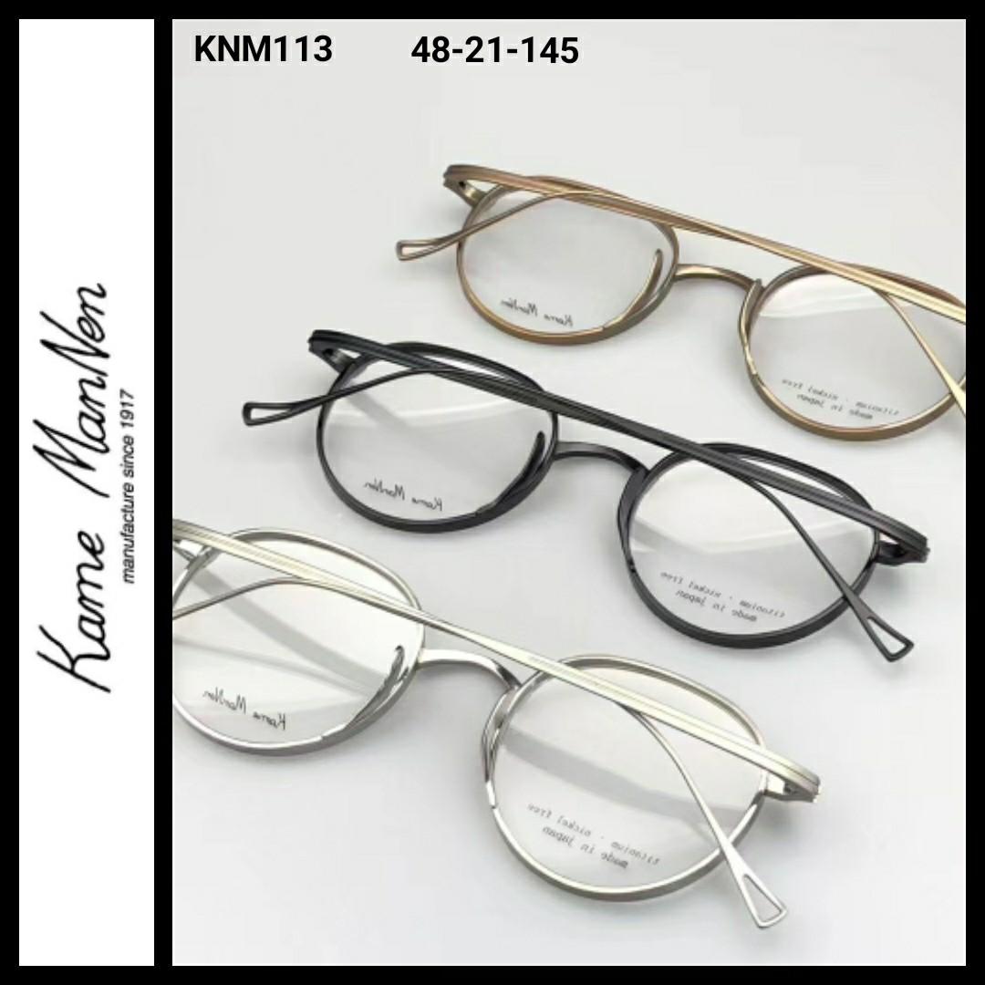 Kame ManNen KMN113 round titanium frame glasses 日本萬年龜, 興趣及遊戲, 手作＆自家設計, 文具及工藝 - 手作 - Carousell