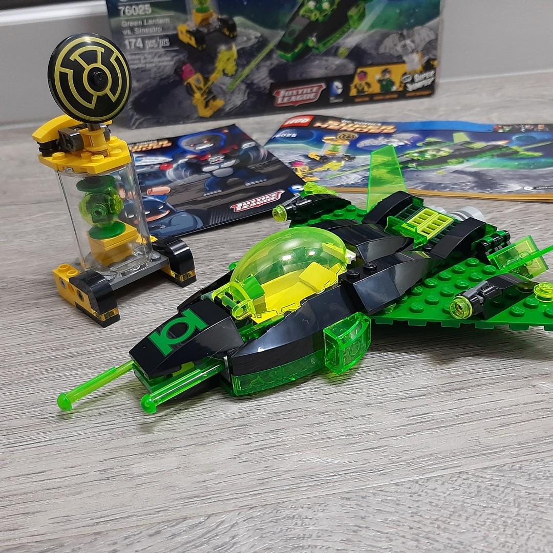 LEGO 76025 Batman & Green Lantern vs. Sinestro, Toys & Games, Bricks ...