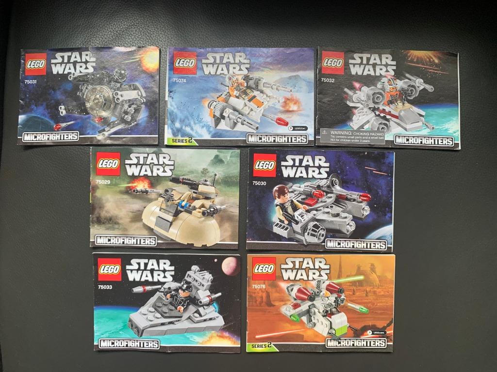 Lego Star Wars Microfighter Series 1 & 2 75028/75029/75030/75031/75032 ...