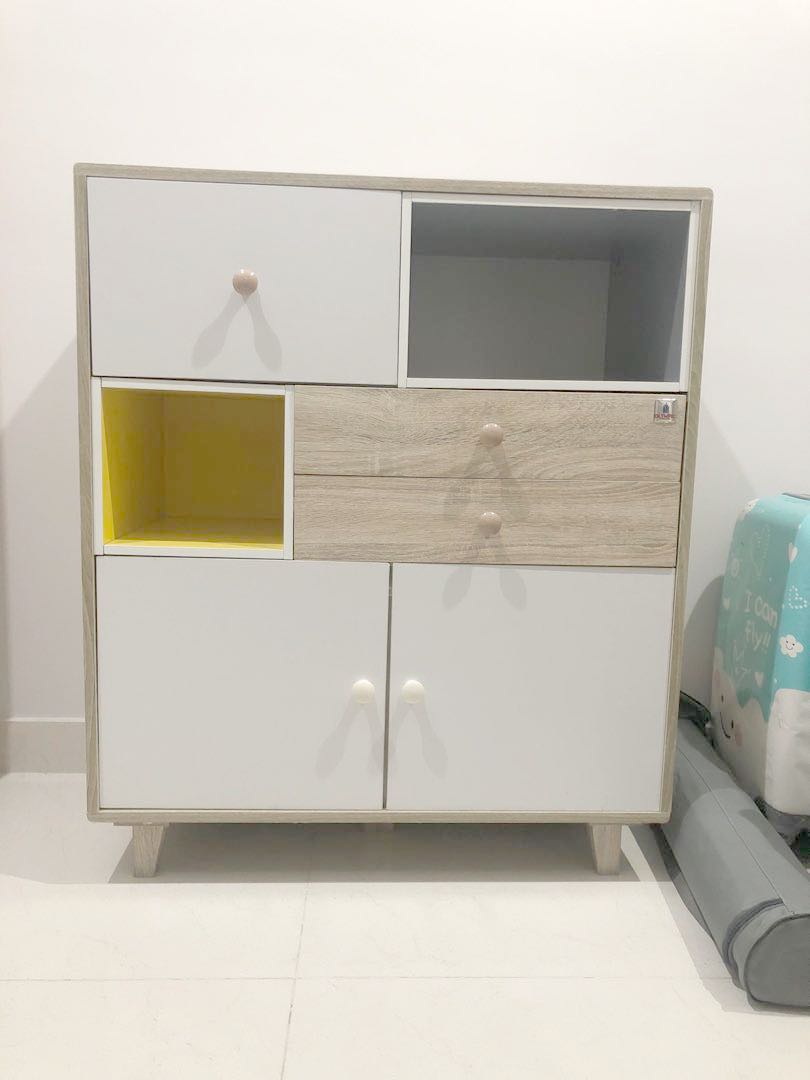 Lemari cabinet / lemari buku / lemari serbaguna / rak, Perabotan Rumah ...