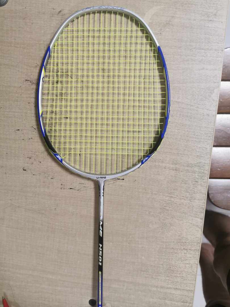 Li Ning flame N50II, Sports Equipment, Sports & Games, Racket & Ball ...