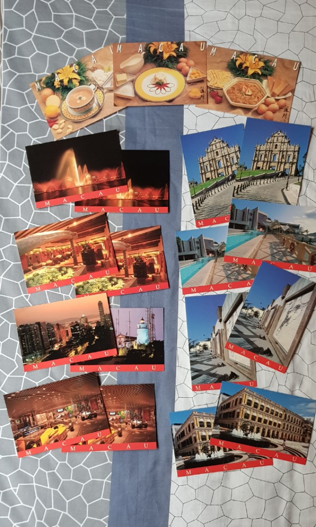 Macau Postcards Travel Recipes, Hobbies & Toys, Books & Magazines ...