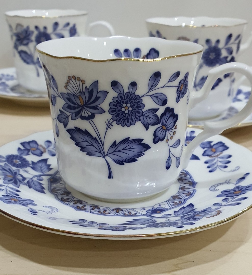 Momoyama Petite Bone China Tea Cup and Saucer, Furniture & Home Living ...