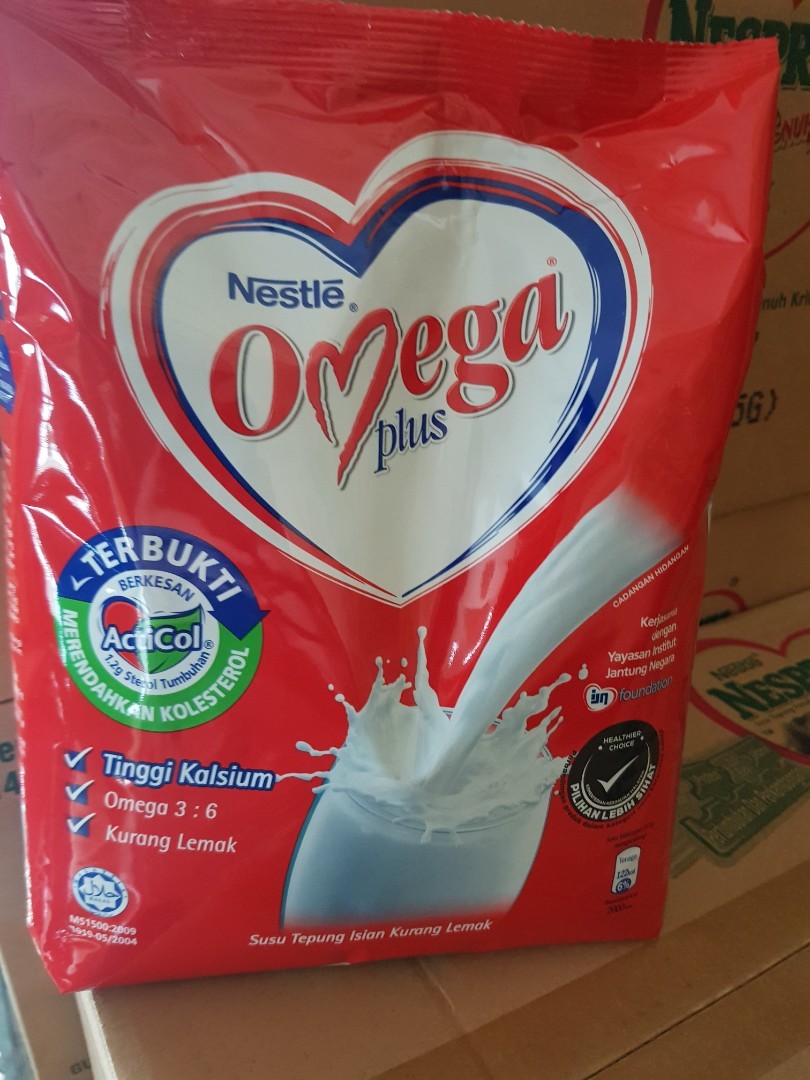 Nestle Omega plus 600g, Health & Nutrition, Health Supplements, Health ...