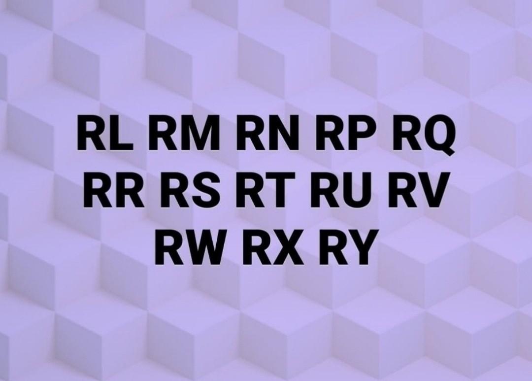 Number Plate (Perlis 2 Alphabet), Auto Accessories on Carousell