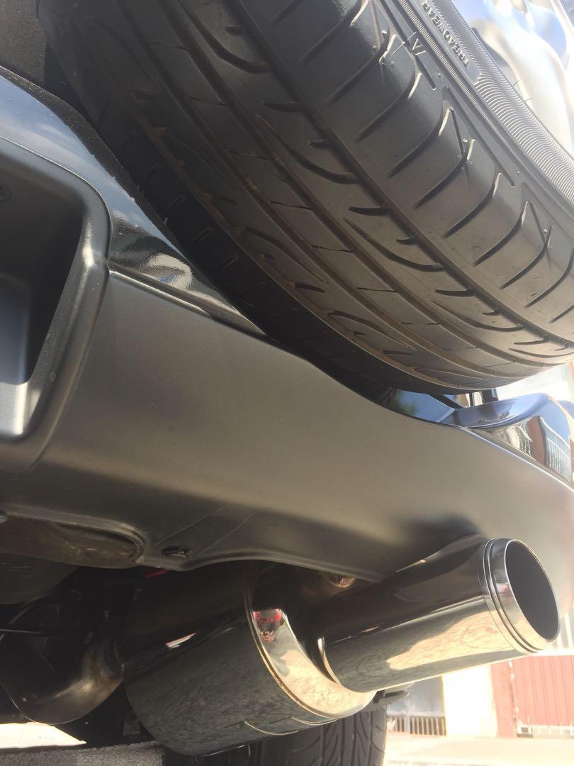 Orig Jasma Mugen Twin-loop muffler, Car Parts & Accessories, Mufflers ...