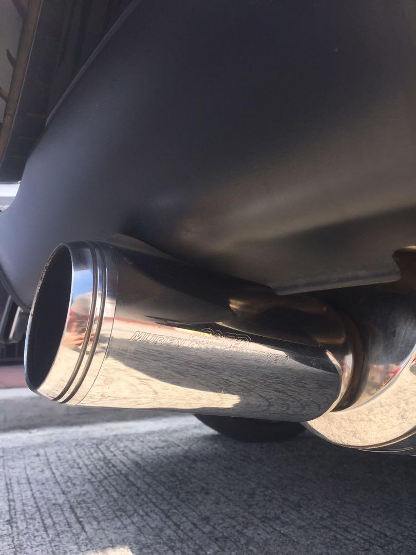 Orig Jasma Mugen Twin-loop muffler, Car Parts & Accessories, Mufflers ...