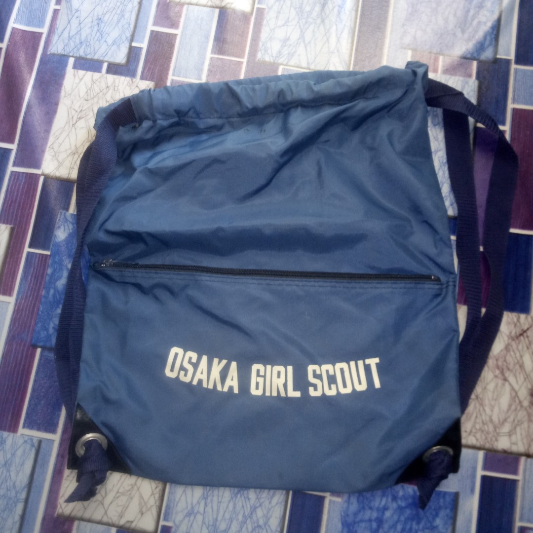 Osaka Girl Scout bagpack, Women's Fashion, Bags & Wallets, Backpacks on ...