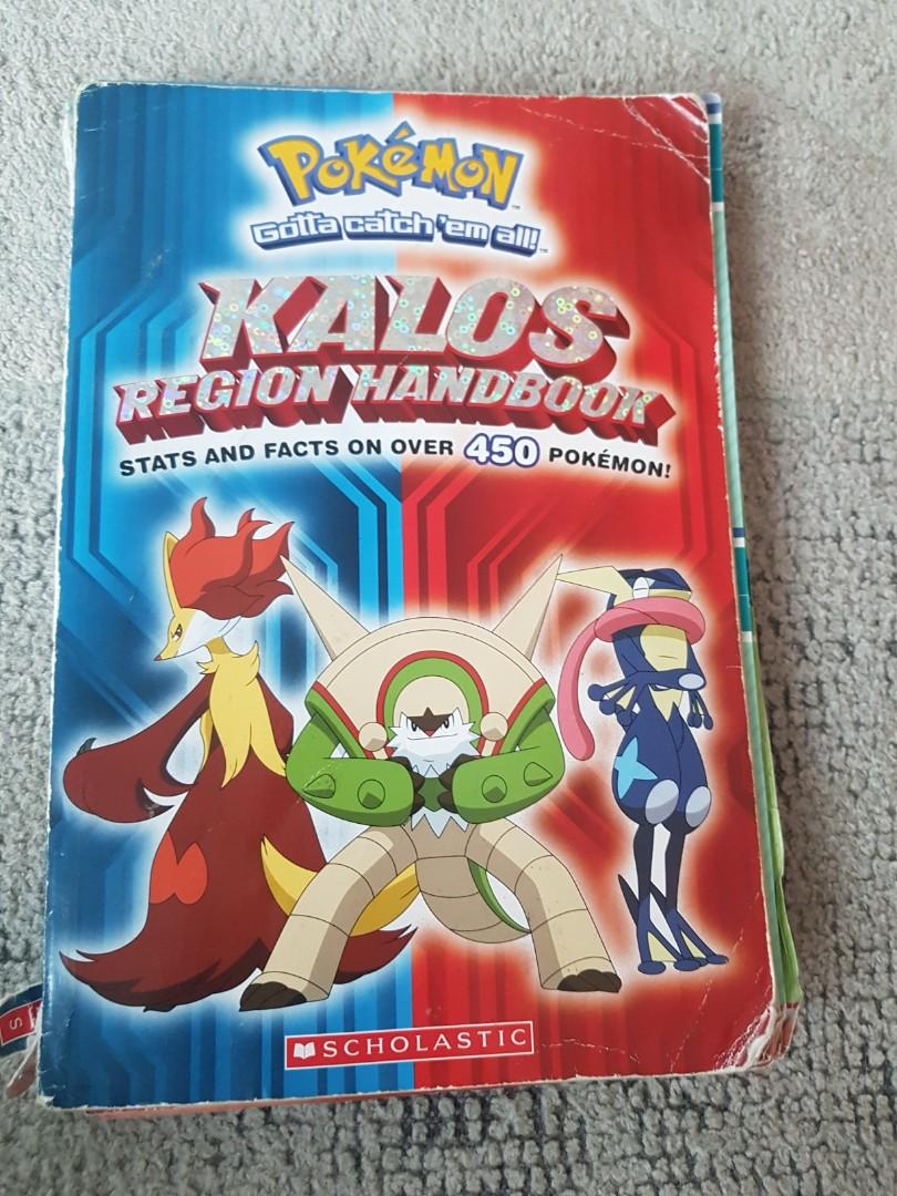 Pokemon kalos region handbook, Hobbies & Toys, Books & Magazines ...