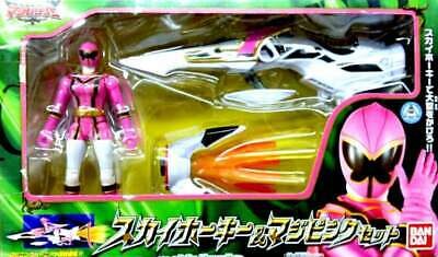 Power rangers Magiranger Mystic force Pink Figure with Racer Bike set ...