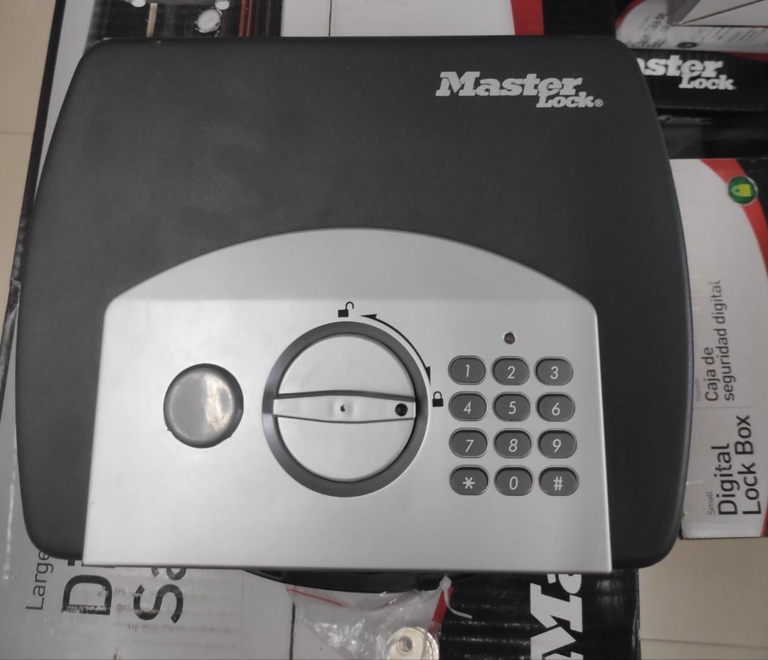 PREORDER Master Lock Small Digital Lock Box, Furniture & Home Living ...
