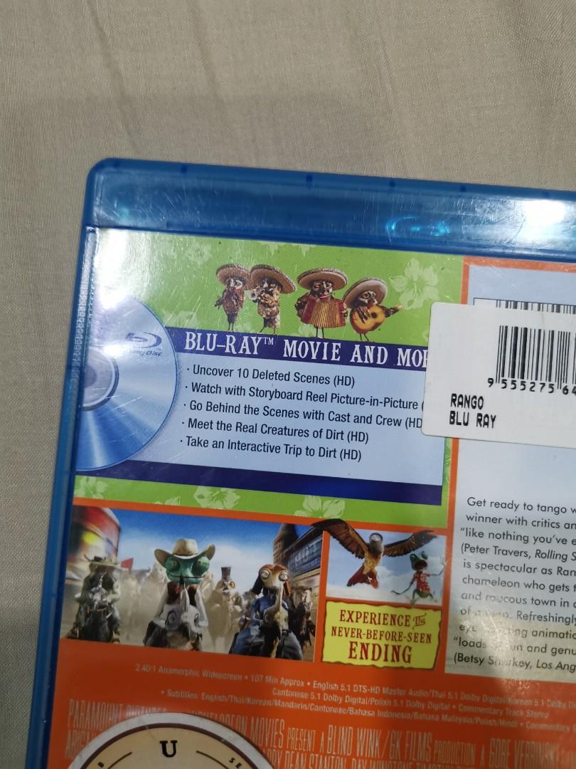 Rango Blu Ray Full HD, Hobbies & Toys, Music & Media, CDs & DVDs on ...