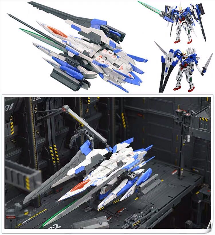 RG XN 00 Raiser Gundam Conversion Kit Set 1/144 not Bandai, Hobbies ...