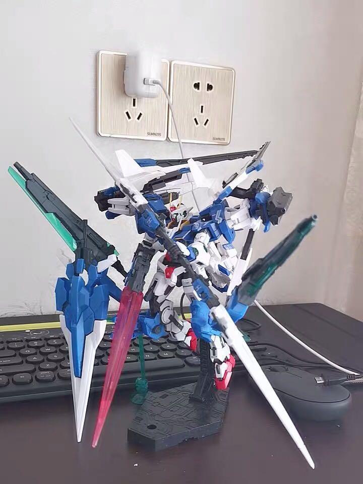 RG XN 00 Raiser Gundam Conversion Kit Set 1/144 not Bandai, Hobbies ...