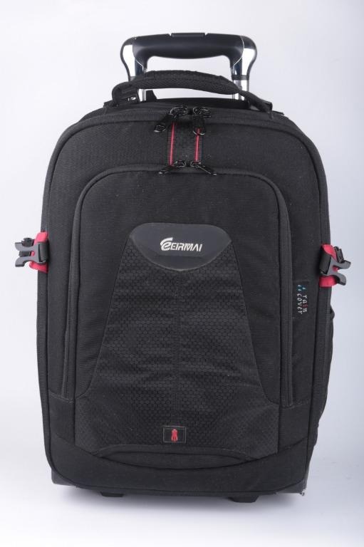 Rolling camera bag with wheels (travel luggage style), Photography ...