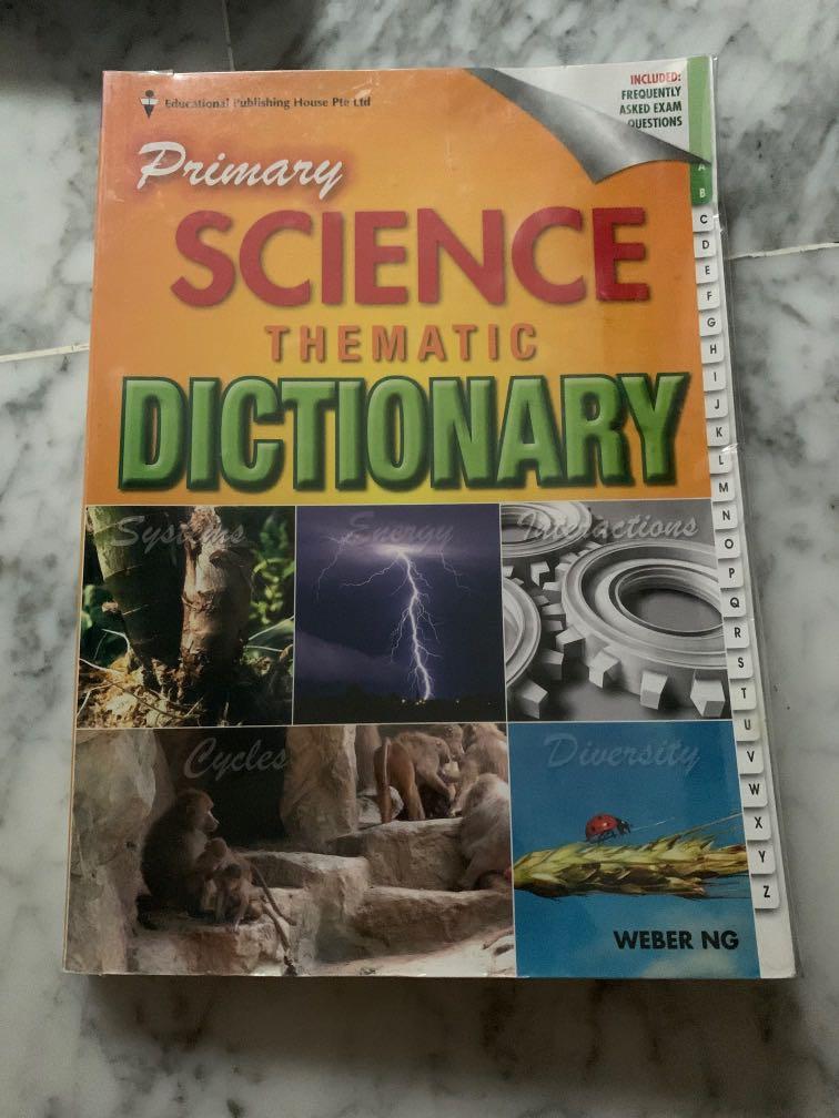 Science Thematic Dictionary, Books & Stationery, Textbooks, Primary on ...