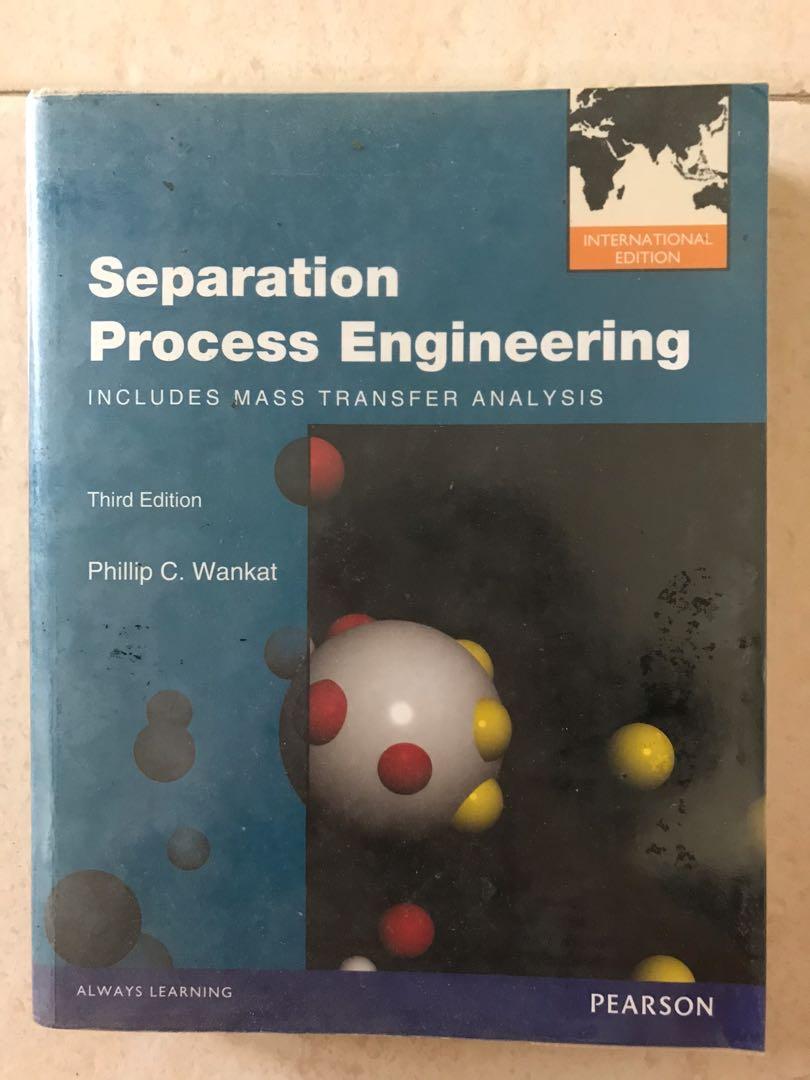 Separation Process Engineering, Books & Stationery, Textbooks, Tertiary ...