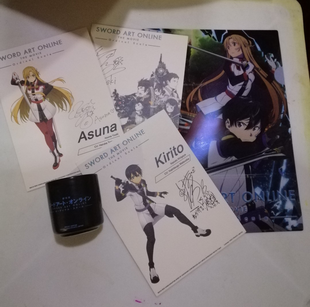 Sword Art Online SAO Ordinal Scale Merchandise, Everything Else, Others ...