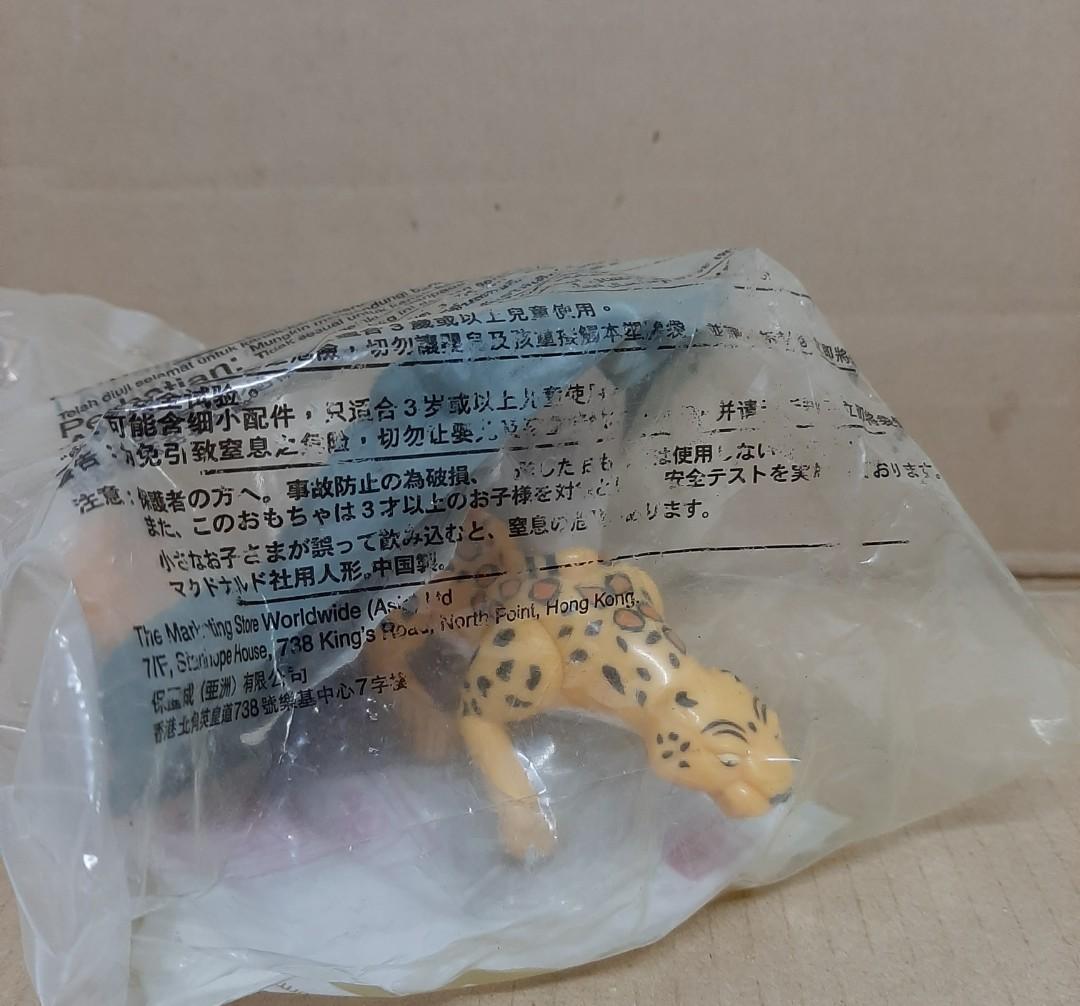 Tarzan Sabor Leopard Toy McDonalds Happy Meal Walt Disney 1999, Hobbies ...
