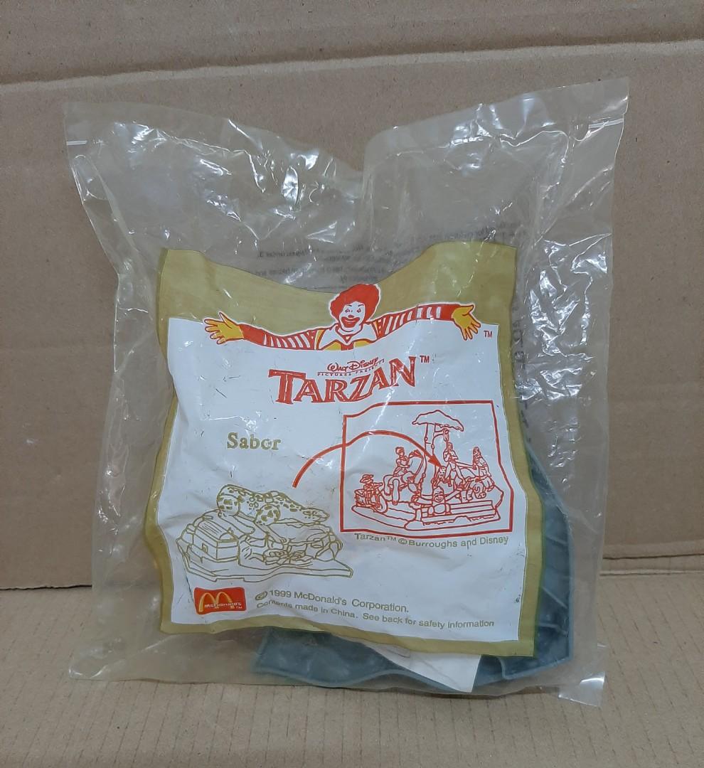 Tarzan Sabor Leopard Toy McDonalds Happy Meal Walt Disney 1999, Hobbies ...