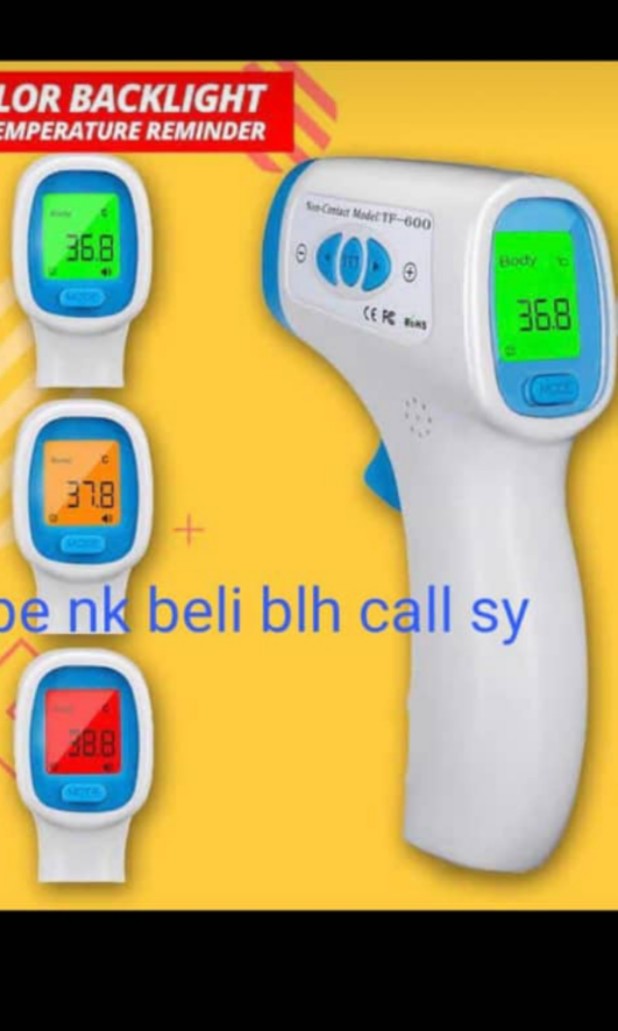temperature scanner, Health & Nutrition, Thermometers on Carousell