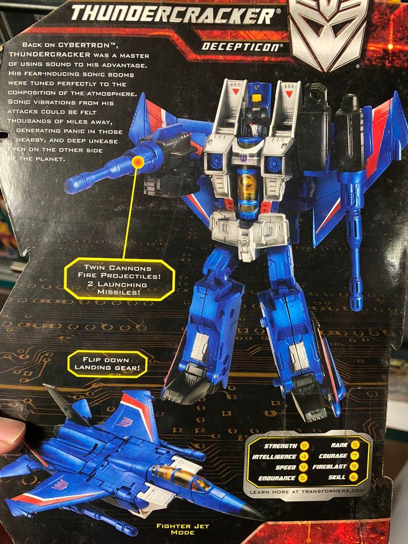 Transformers generations decepticon thundercracker, Hobbies & Toys ...