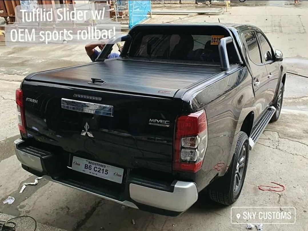 Triton Strada 2020 Tufflid slider rollerlid with tail gate lock custom ...
