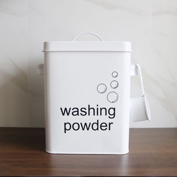 Washing Powder Container / Laundry Container, Furniture & Home Living ...