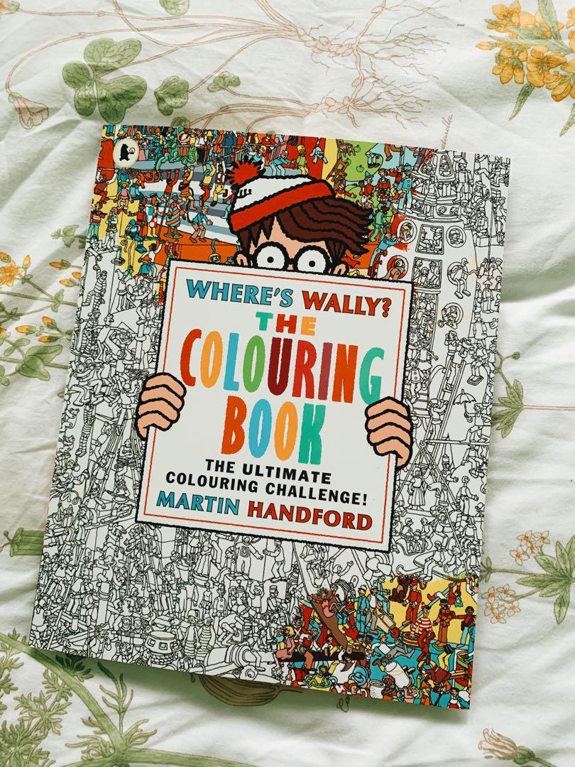 Where's Wally the Colouring Book the Ultimate Colouring Challenge ...