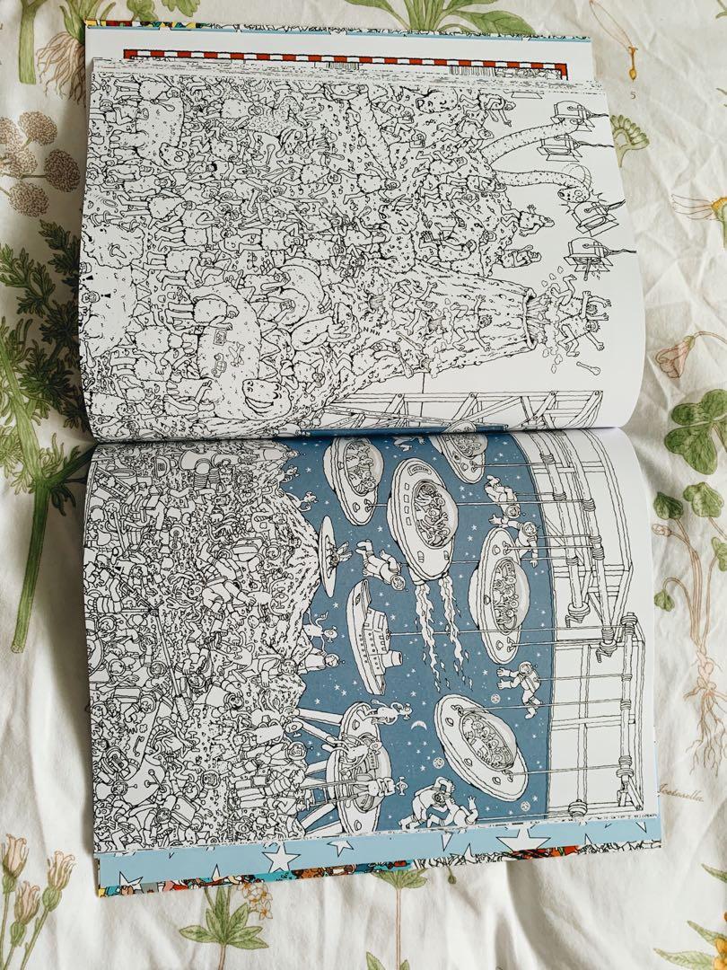 Where's Wally the Colouring Book the Ultimate Colouring Challenge ...