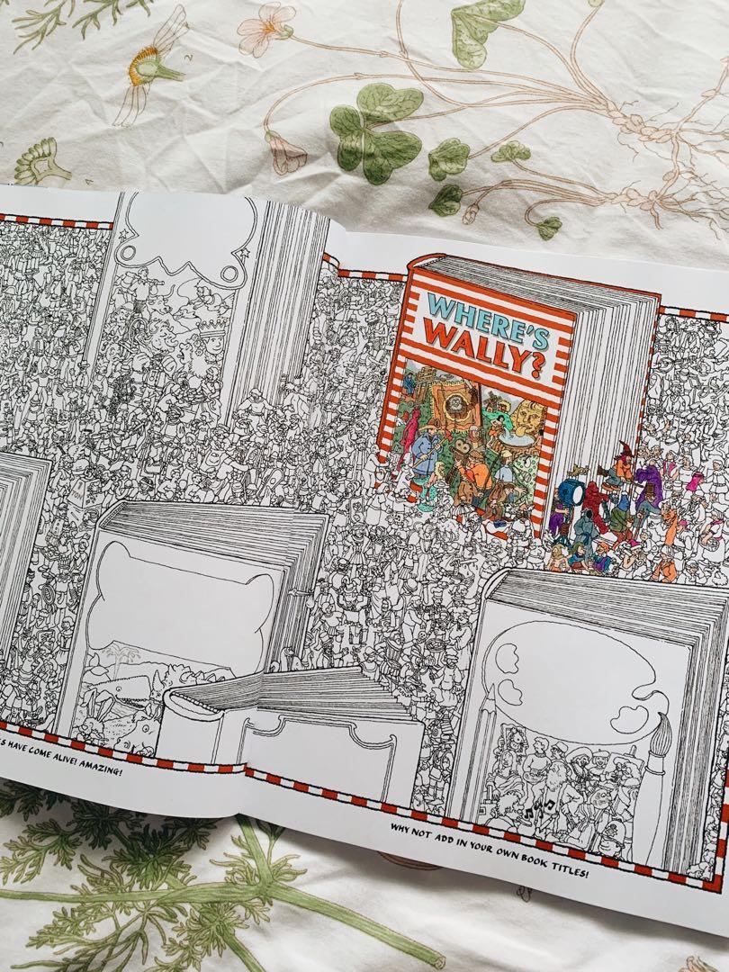 Where's Wally the Colouring Book the Ultimate Colouring Challenge ...