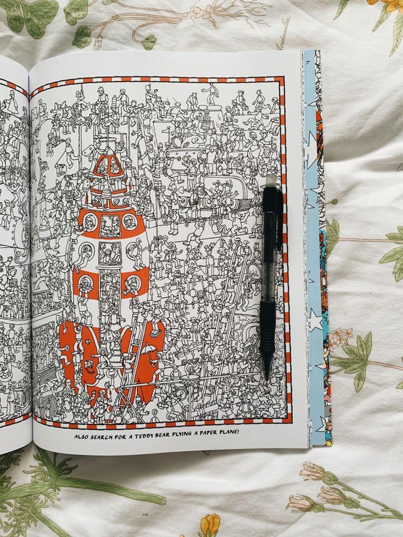Where's Wally the Colouring Book the Ultimate Colouring Challenge ...