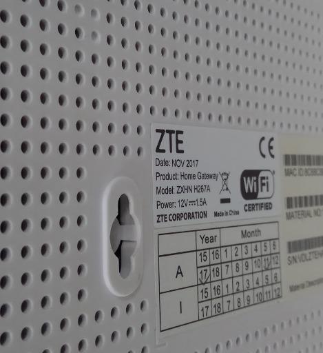 ZTE ZXHN H267A Modem Router, Computers & Tech, Parts & Accessories ...