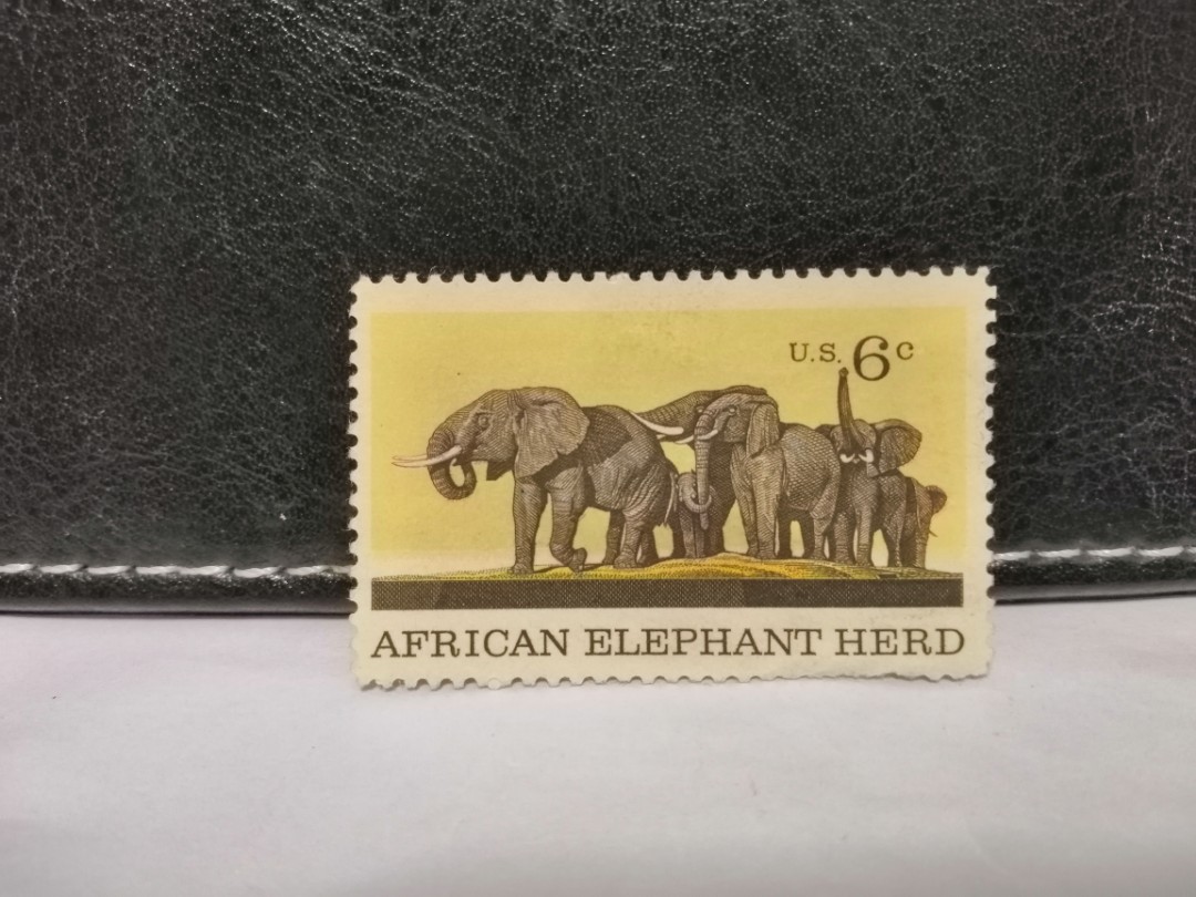 1970 USA Stamp Elephants, Hobbies & Toys, Collectibles & Memorabilia ...