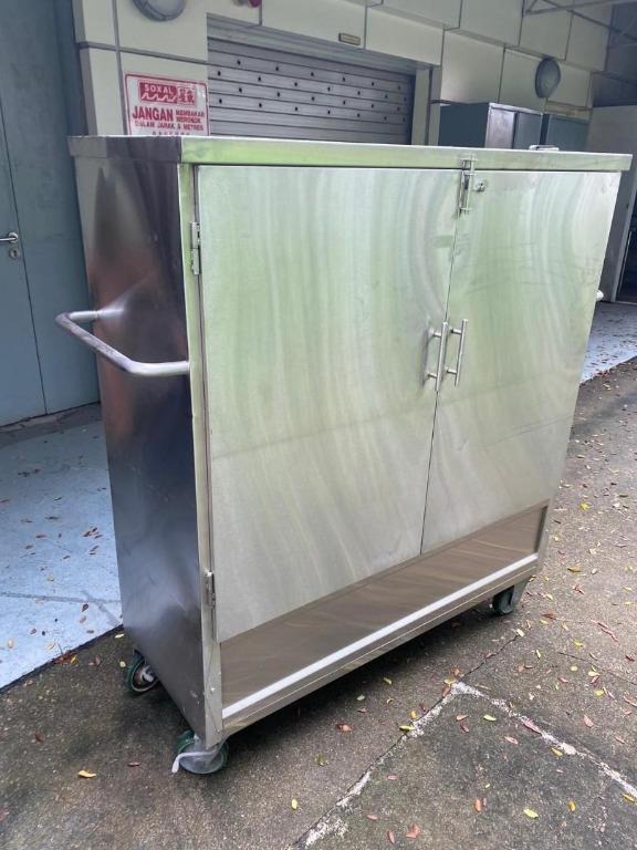 30 Tray Meal Delivery Cart , Stainless Steel Tray Cabinet, Commercial ...