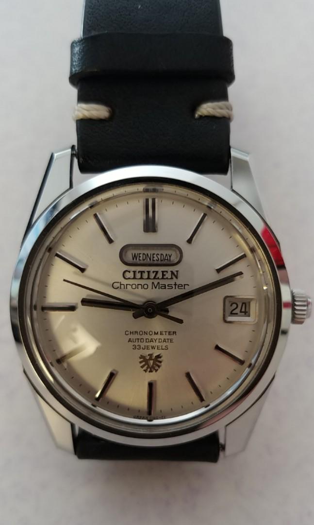 罕有 Citizen, Chrono Master 天文台級大金鹰 Cal.5240 ( Not Grand Seiko, GS, KS ), 興趣及遊戲, 收藏品及紀念品, 古董收藏 ...