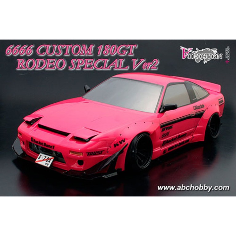 ABC Hobby 1/10 180GT Rodeo Special Ver.2 6666 Custom Clear Body Set ...