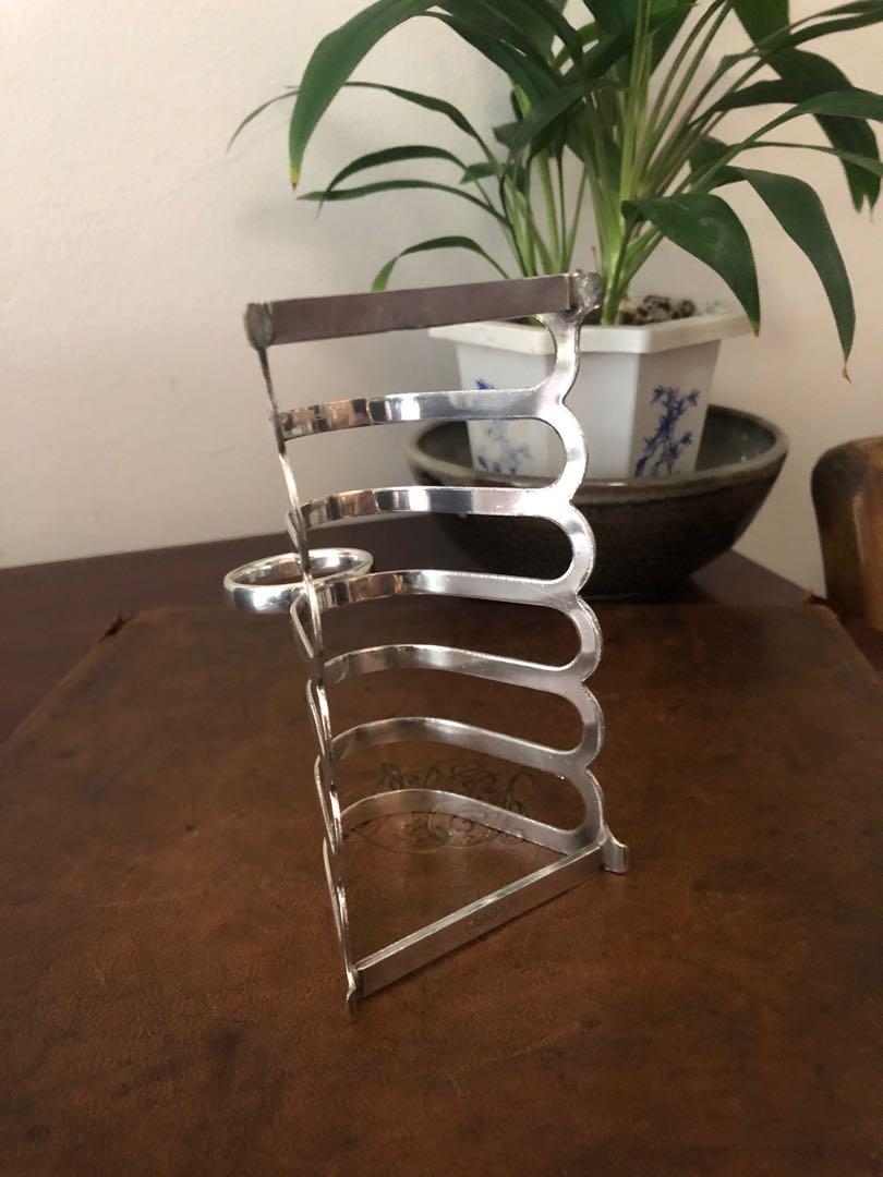 Antique Art Deco English Silver Plated Toast Rack Circa 1900, Women's ...