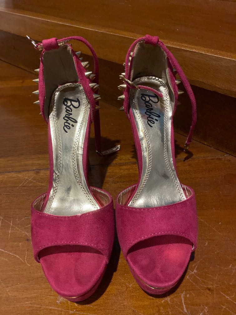 Barbie High Heels, Women's Fashion, Footwear, Heels on Carousell