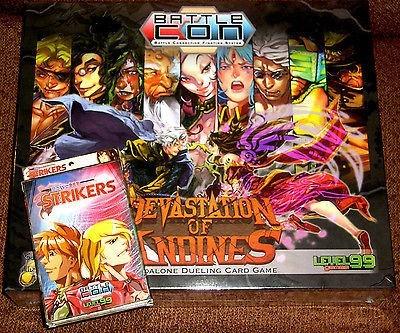 Battlecon Devastation Board Game + Strikers Pack COMPLETE, Hobbies ...