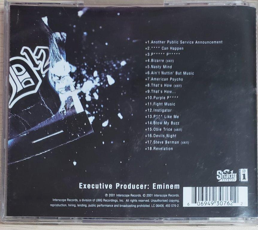 [包郵] CD D12 - DEVILS NIGHT 2CD 2001版 美國樂隊 樂隊 組合 普魯夫, Eminem Swift ...