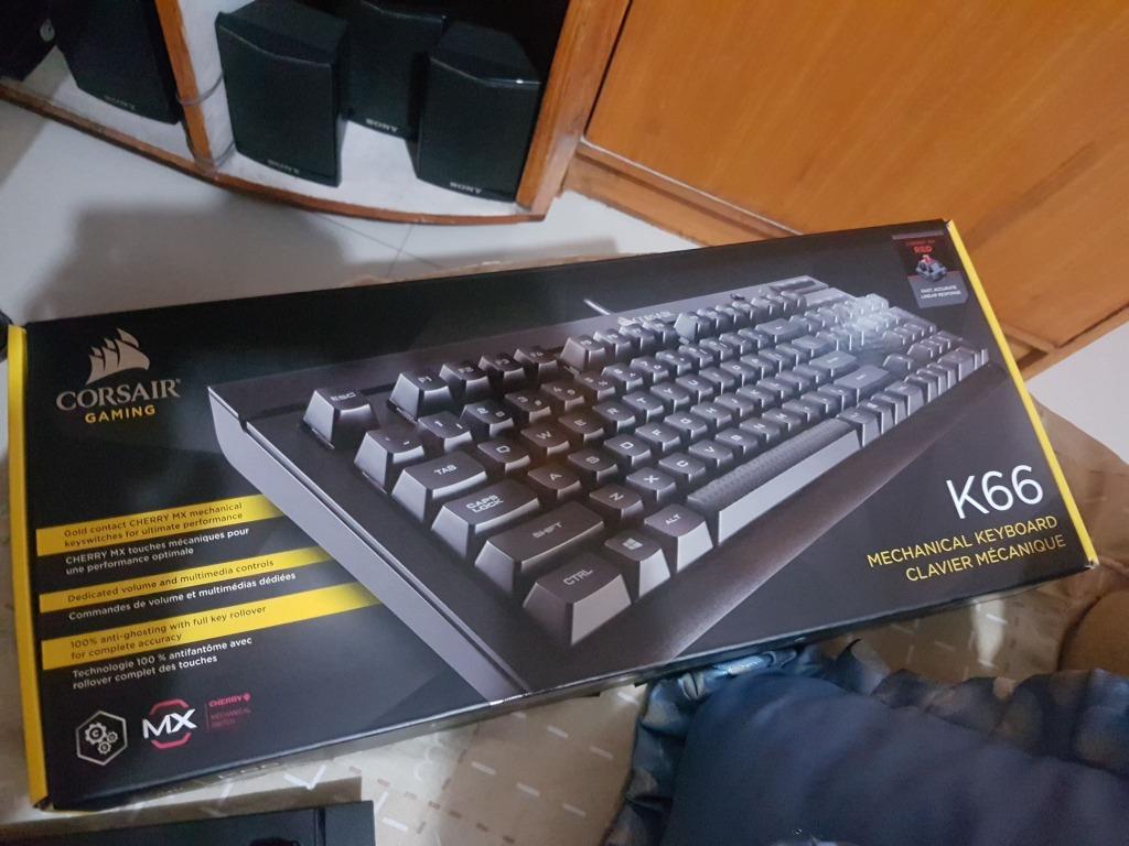 Corsair K66 Mechanical Keyboard, Computers & Tech, Parts & Accessories ...
