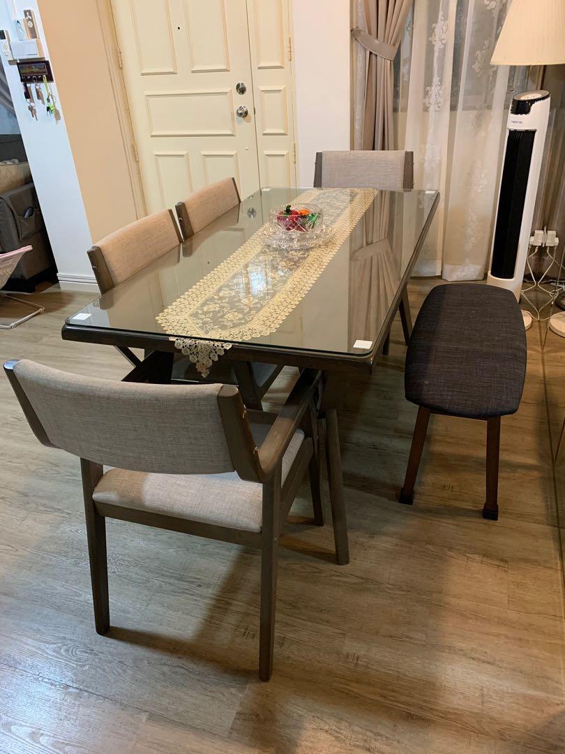 Dining Table Set(Muslim family), Furniture & Home Living, Furniture ...