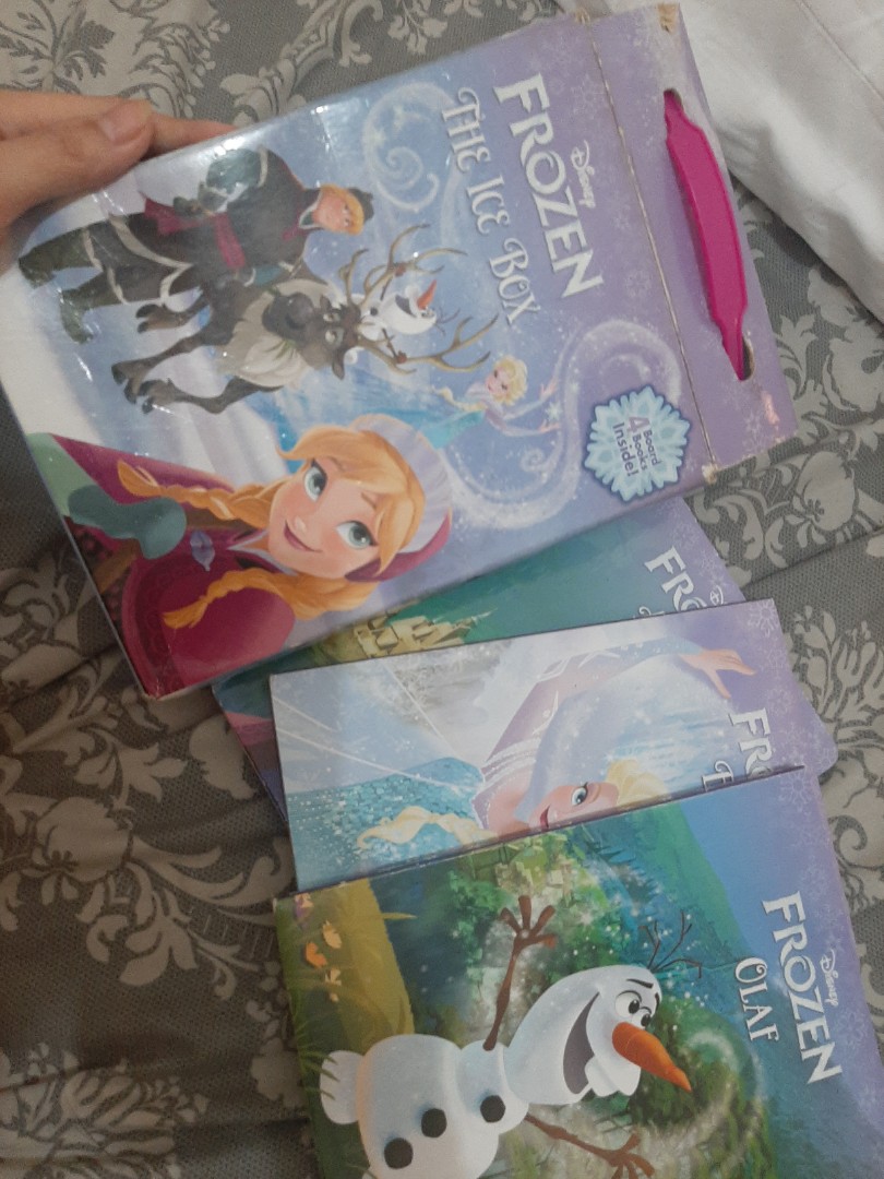 Disney frozen the ice box, Buku & Alat Tulis, Buku Anak-Anak di Carousell