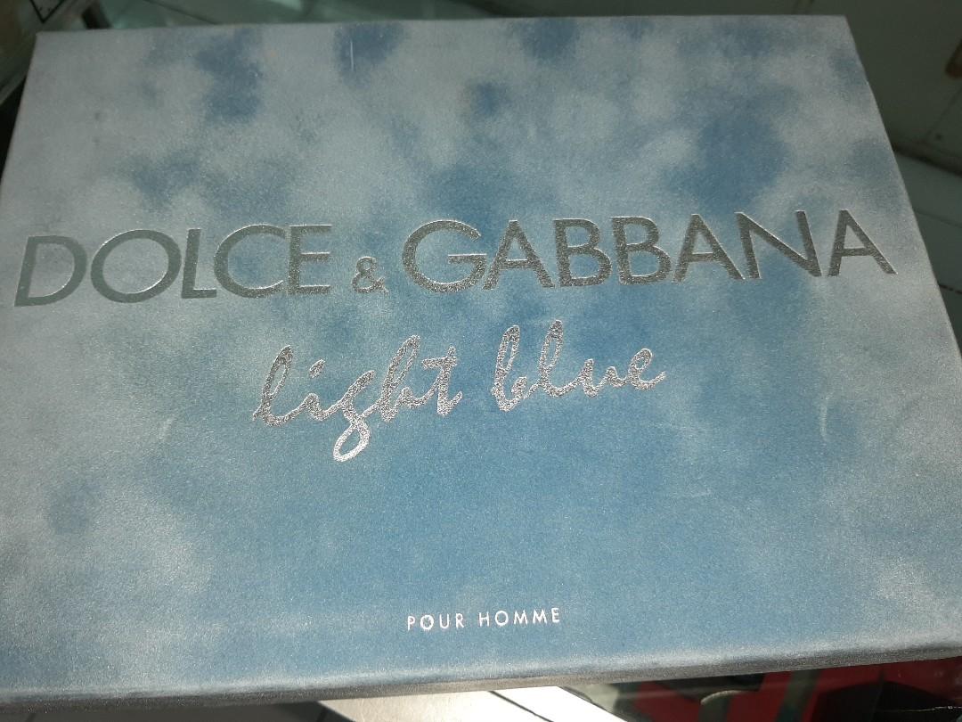 dng light blue for men coffret set, Beauty & Personal Care, Fragrance ...